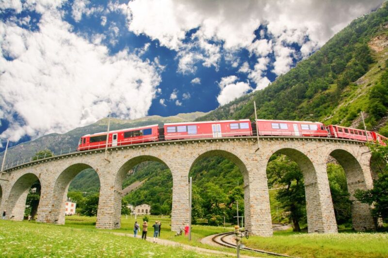 From Milan: Bernina Train and St. Moritz Day Trip - Exploring Tirano