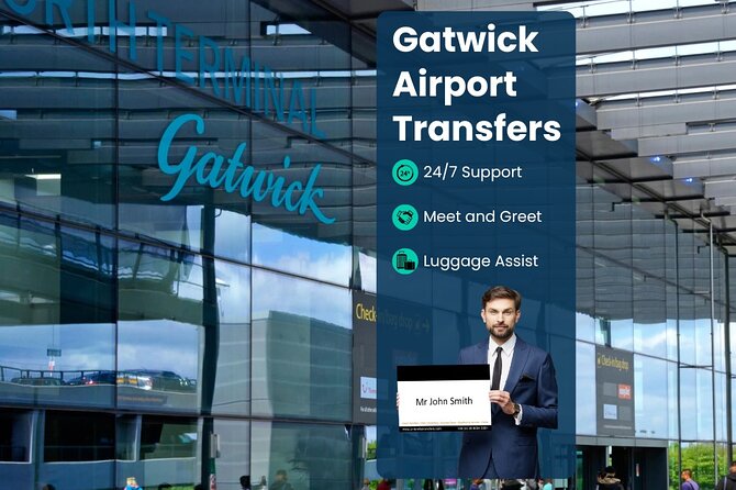 Gatwick Airport Taxi - Private Transfer To/From London - Pickup and Drop-off Details
