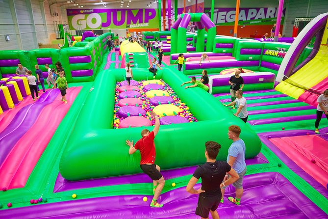 GOJUMP MEGAPARK Kraków-Sikorki 1h Ticket: GOAIR Inflatable Park - Visitor Information