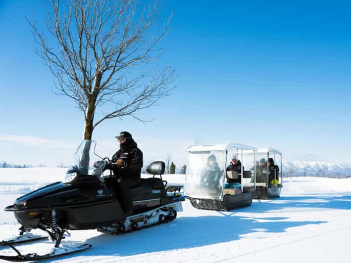 Hokkaido: Bibai Snow Land Gold Plan With Lunch & Snowmobile - Snowmobile Tour Experience