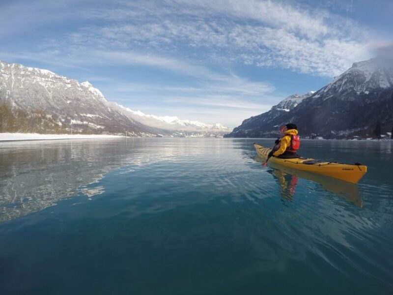 Interlaken: Winter Kayak Tour on Lake Brienz - Suitability for Non-Swimmers and Beginners