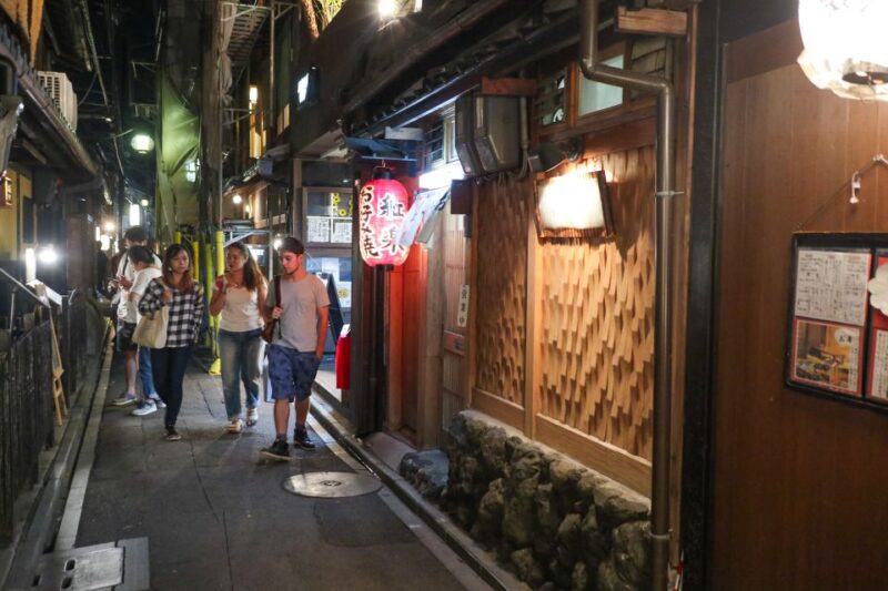 Kyoto : 3-Hour Bar Hopping Tour in Pontocho Alley at Night - Itinerary Details