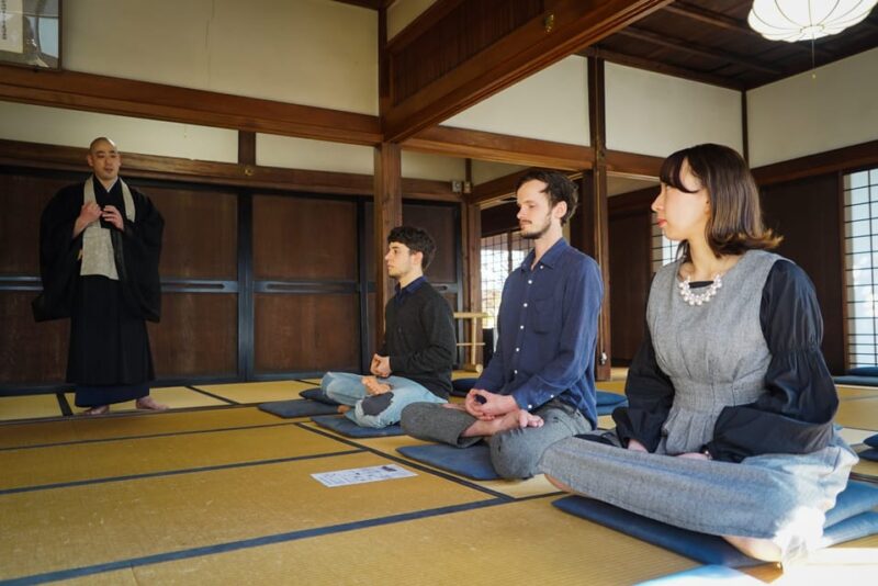 Kyoto: Zen Meditation and Garden Tour at a Temple With Lunch - Experience Details