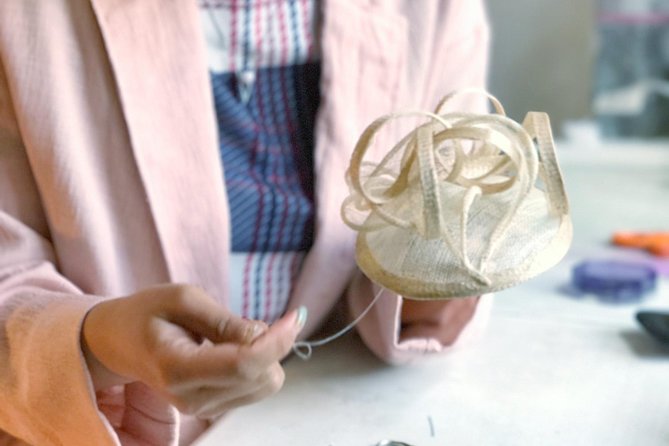 Make a Fascinator Hat With a Designer - Refreshments During the Session