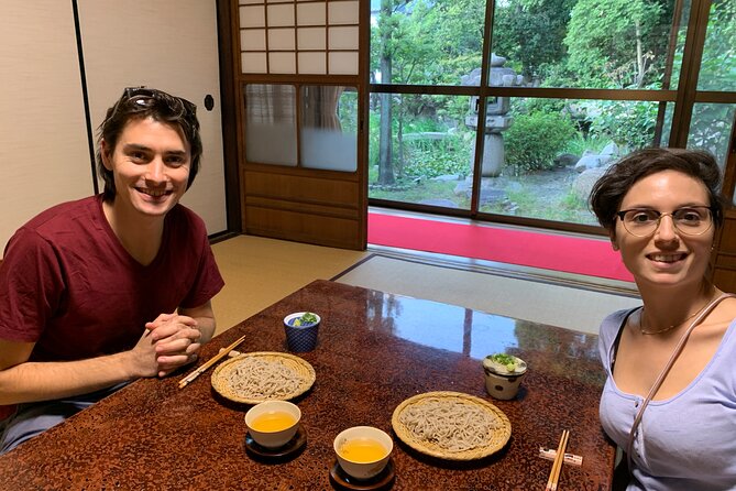 Making Soba Noodles at Temple - Enjoying the Handmade Soba Noodles