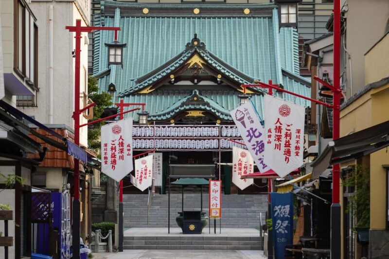 Monzen-Nakachō: Walking Tour With Sashimi Lunch & Teamlab - Tatsumi-shindo: A Scenic Walking Path