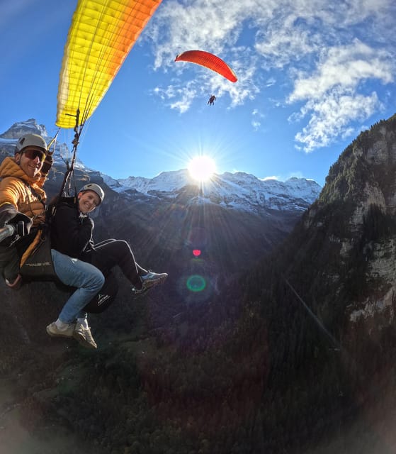 Mürren: Paragliding Over Lauterbrunnen Cliffs and Waterfalls - The Safety Briefing in Mürren
