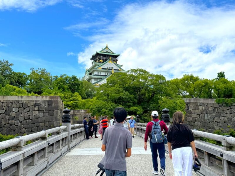 Osaka: 1-Day Private Tour - Sky Bldg Castle Namba Shinsekai - Umeda Sky Building