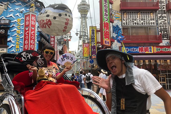 Osaka Rickshaw Tour in New World - Booking and Cancellation
