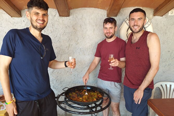 Paella Class, Winery and Bike Ride With Hotel Pickup From Sitges - Sample Menu