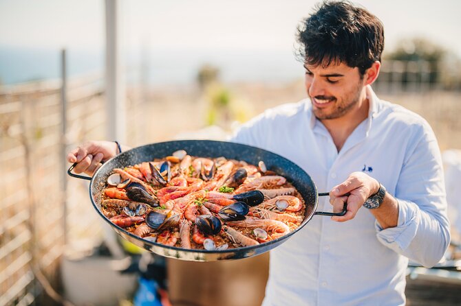 Paella Cooking Experience & Winery Tour From Barcelona - Paella Cooking Class