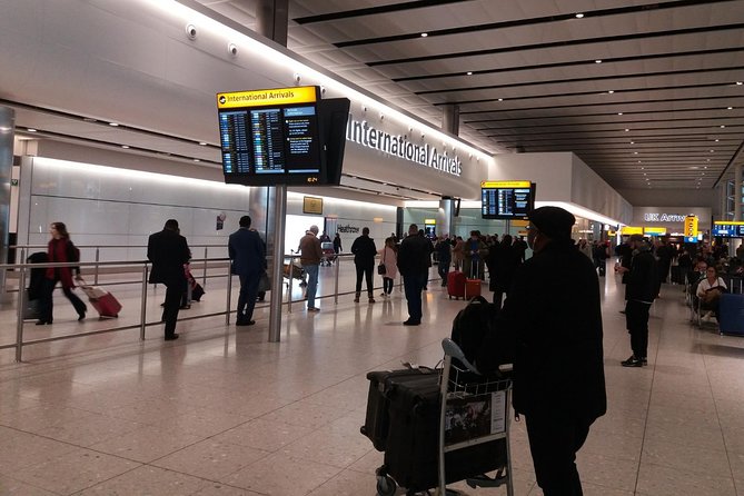 Private Arrival Transfer From Heathrow Airport to London - Pickup and Drop-off Details