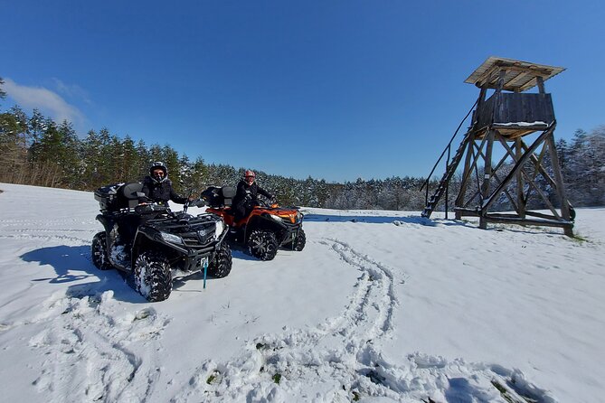 Quad Adventure - Navigating the Terrain Near Slunj