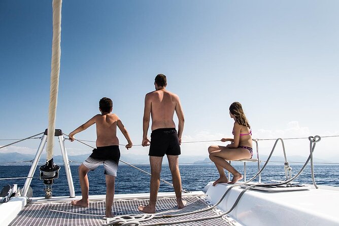 Santorini Catamaran Day Cruise: Lunch, BBQ, Open Bar, Transfers - Additional Information