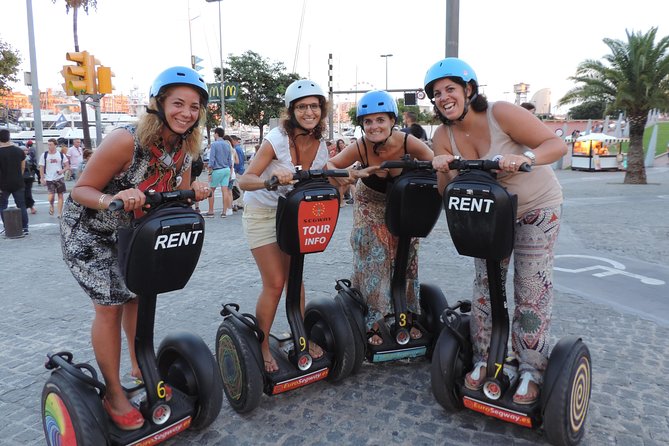 Seaside Segway Tour in Barcelona - Admiring the Columbus Monument