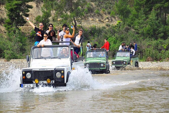 Side Jeep Safari Tour Around Taurus Mountains With Lunch - Water Fights and Lively Atmosphere