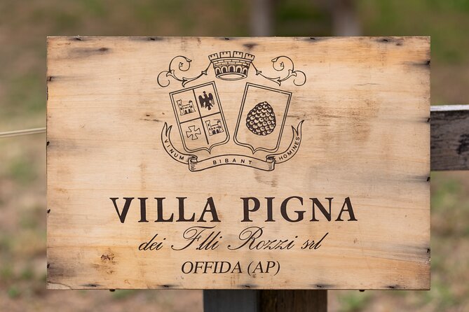 Tasting of Rosso Piceno DOC Superiore - Villa Pigna Winery - Booking Information and Policies
