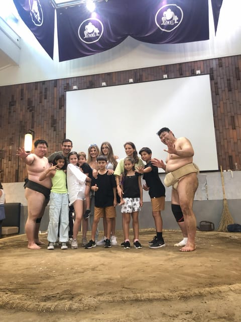 Tokyo: Challenge Sumo Wrestlers and Enjoy Meal - Lunch Options