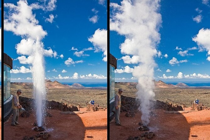 Tour to Timanfaya, La Geria, and La Laguna Verde - Camel Ride Adventure