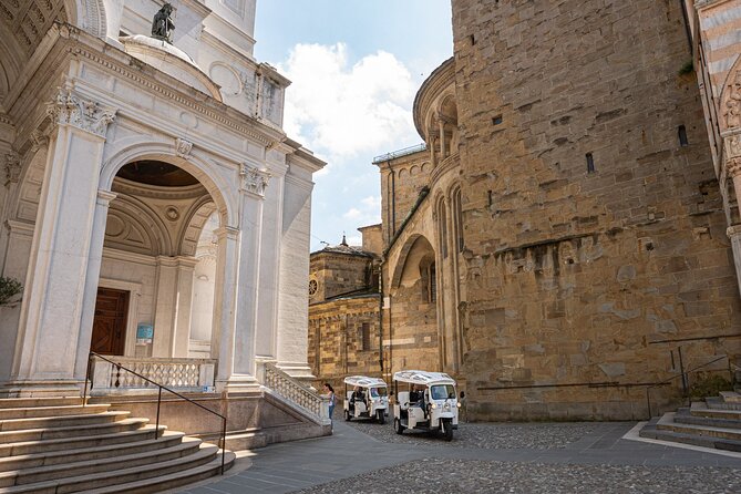 Tuk Tuk Tour in Bergamo, Città Alta and the Ancient Venetian Walls - Belvedere Stops Along the Way