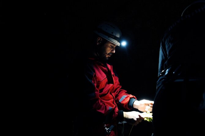 TUNNEL ABSEILING PLUS Tour the Underground - Enjoying the Included Wine Tasting