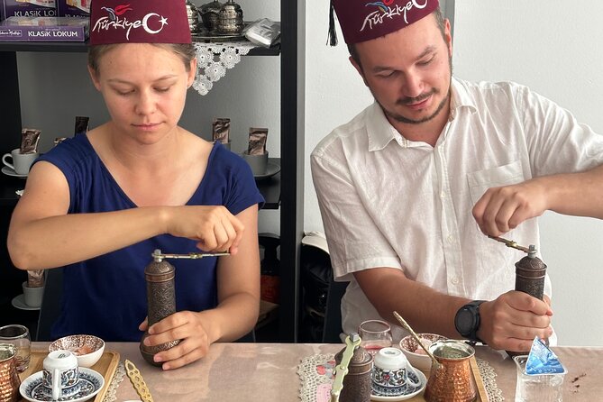 Turkish Coffee on Sand Workshop: Gift Set - Exploring the Delights of Turkish Delight and Dragée