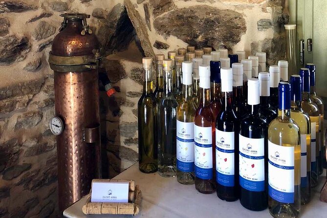 Wine Tasting and Tour in Saint Anna Winery in Naxos - A Journey Through Winemaking Techniques