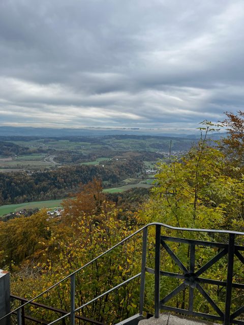 Zurich Cable Car Scenery up Panoramic Lake Zurich Comfort - Itinerary Highlights