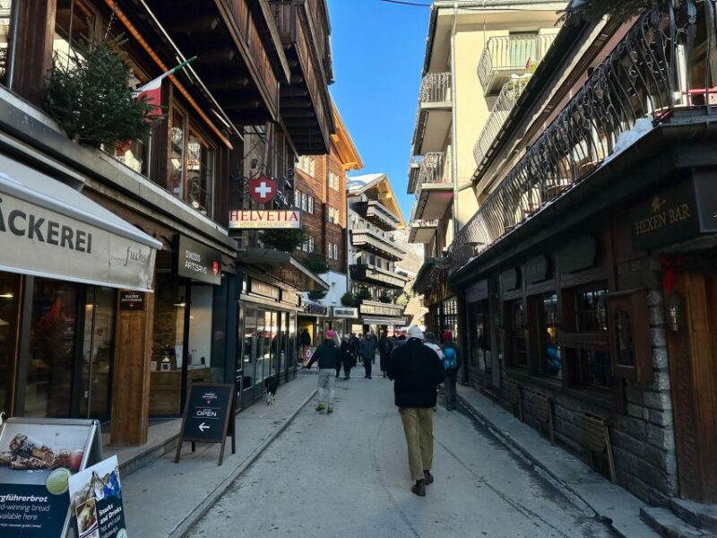 Basel Private Tour: Zermatt & Gornergrat Scenic Railway - Train to Zermatt