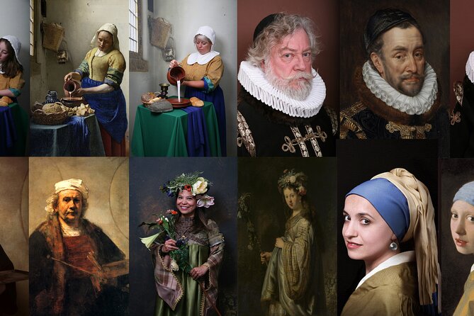 Become a Dutch Art Piece Photo Shoot in Amsterdam - Single Portrait - Exploring the Group Size and Participant Requirements
