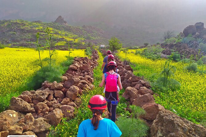 Climbing + Zipline + via Ferrata + Cave. Adventure Route in Gran Canaria - Heart-Pounding Zip Lining