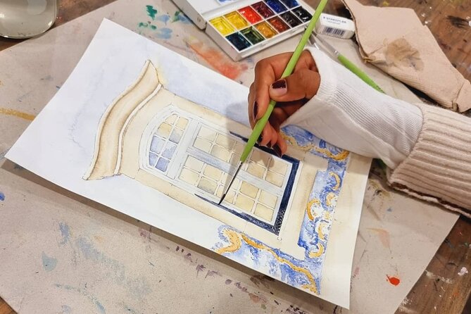Create Watercolour With Hugo Do Lago in Porto - Materials Provided for Your Creativity