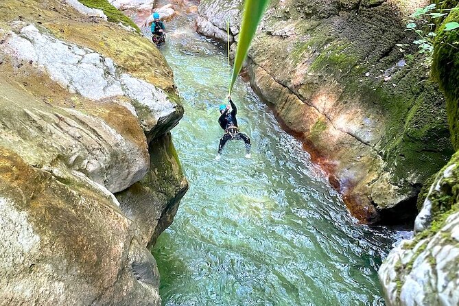 Discovery of the Canyon of Furon Haut En Vercors - The Thrill of Waterfall Rappelling and Riverbed Walking