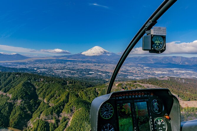 【75 Mins】 Tokyo-Mt.Fuji Tour: Mt. Fuji Helicopter Tour - Experiencing the Iconic Views