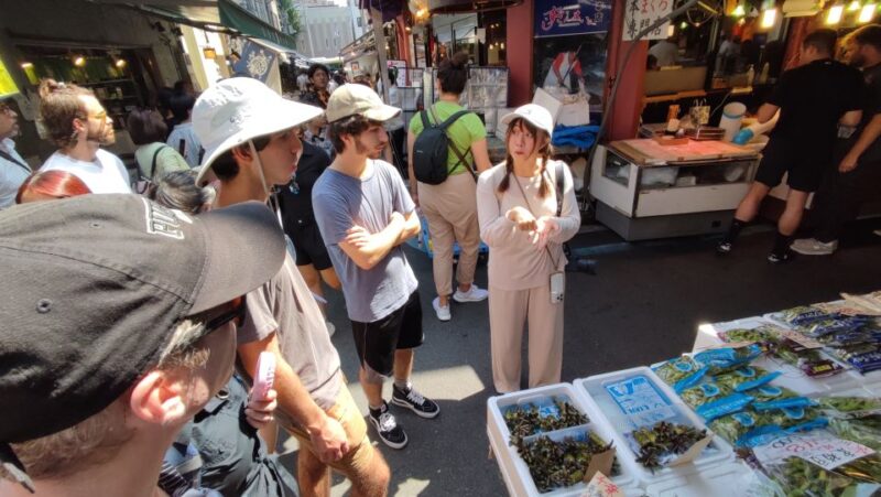Experience Tsukiji Culture and Food｜Sushi & Sake Comparison - Guided Tour of Tsukiji Fish Markets Outer Area