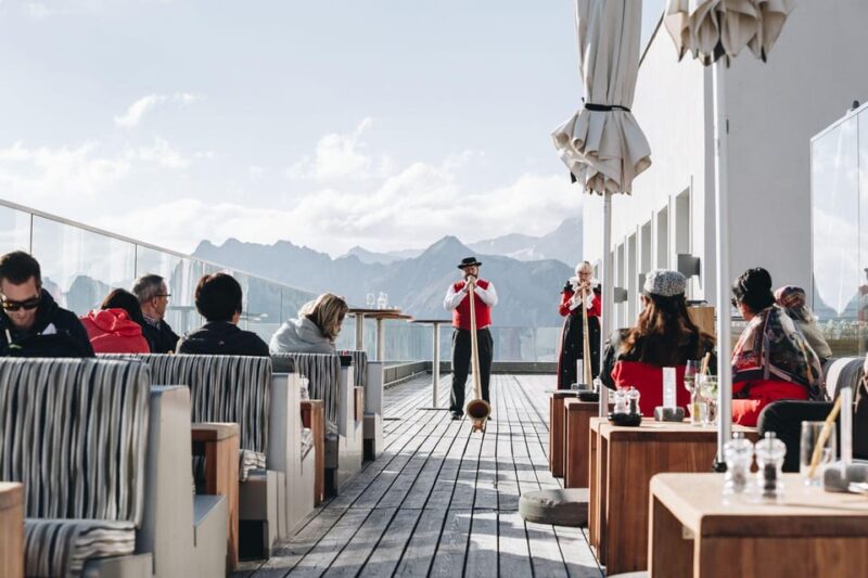From Como, Alpine Wonders: Lunch at Diavolezza and Bernina - Dining at Refuge Diavolezza