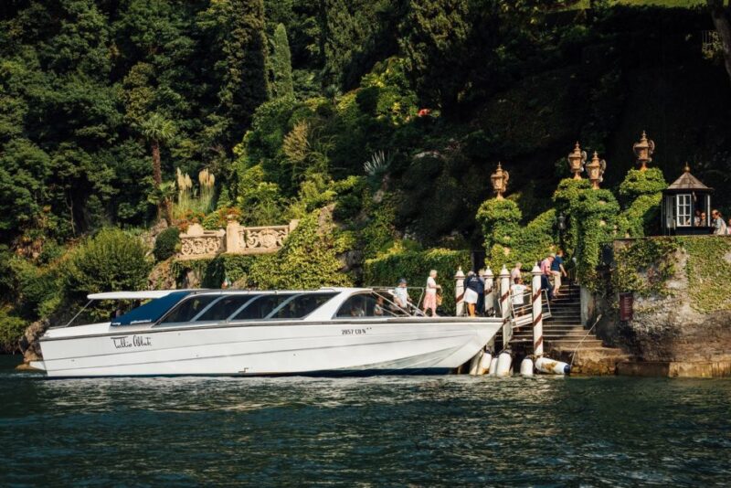 From Milan: Private Boat to Como Lake, Lugano, and Bellagio - Starting From Busforfun Fermata Milano Centrale