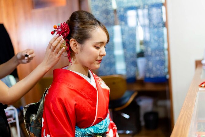 Japanese Traditional Costumes Kimono Yukata Ryuso Photography Course << Hair Set & Point Makeup & Dressing & Photography >> - Pricing and Availability