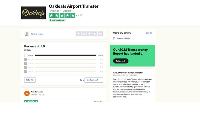 Luton Airport - To & From Central London - Meet & Greet - Booking Process and Confirmation Details