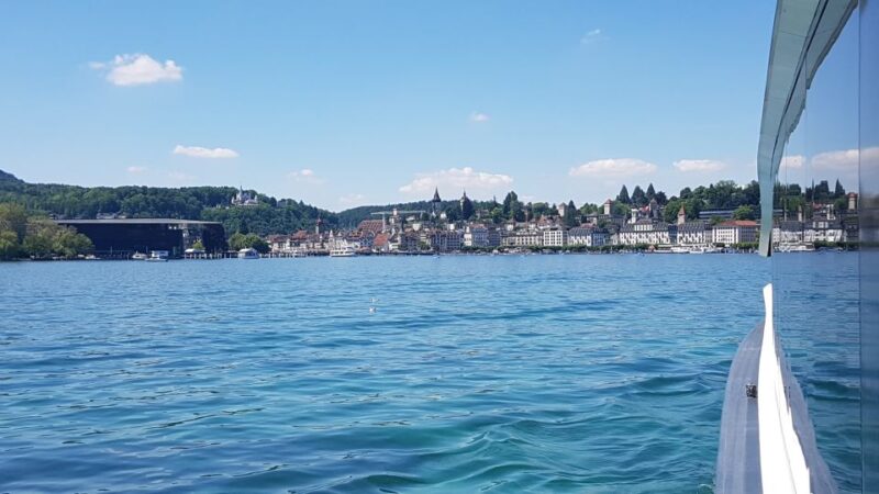 Luzern Discovery:Small Group Tour and Lake Cruise From Basel - The Lion Monument