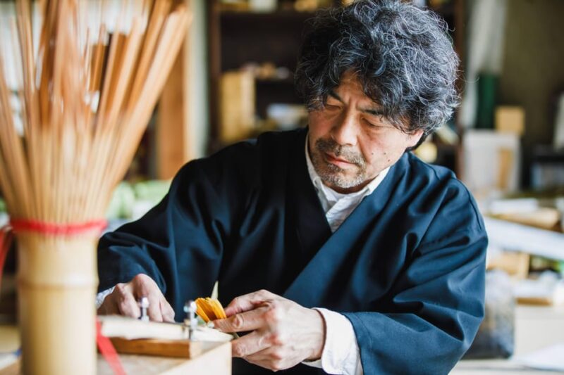Nara: Visit a Tea Whisk Maker & Make Your Own Tea Whisk - What to Expect During the Tea Whisk Making Experience