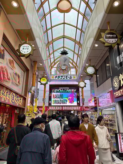 Otaku Tokyo Akihabara and Nakano Tour - Nakano Broadway Guided Tour