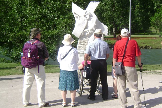 Our Lady of Lourdes, Guided Tour, on Foot, of the Sanctuary. - Confirmation and Transportation
