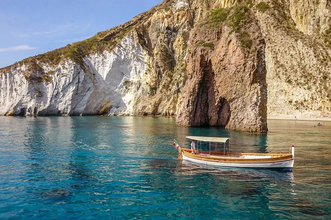 Ponza, Boat Trip on Board the Zannone 1954 - Diving Into the Crystal-Clear Waters