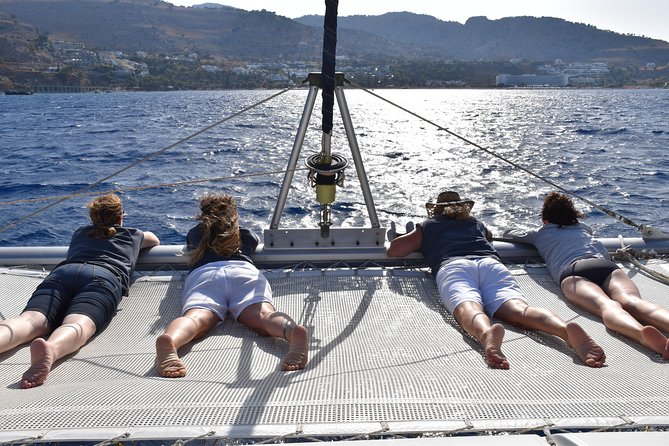 Private CATAMARAN Daytrip - Lindos/ Rhodos With Lunch and Drinks - Booking and Cancellation Information