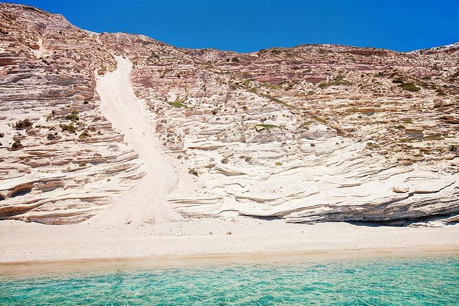 Private Milos Tour Unspoiled Secret Beaches- Luxury Boat Rental - Meeting Point and End Location