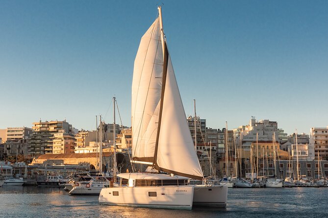 Rethymno: Sunset Catamaran Cruise With Wine and Snacks - Traveler Experiences and Reviews