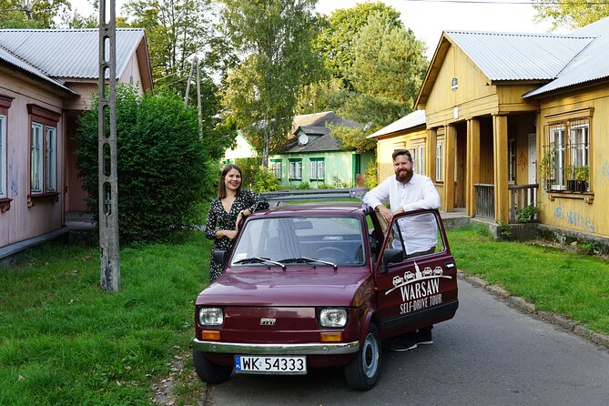 Retro Fiat Self-Drive Undisovered Tour in Warsaw - Transportation and Meeting Point