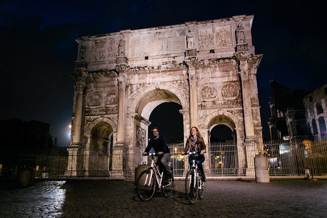 Rome By Night Bike & E-Bike Tour - Convenient Inclusions and Meeting Details