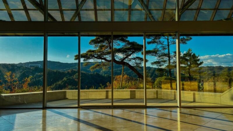 Shiga: Miho Museum, Lake Biwa & Waterbird Shrine Day Trip - Shirahige Shrine: Iconic Water Torii Gate
